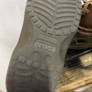 CROCS | Shoes | Crocs Islander Leather Boat Shoes | Poshmark